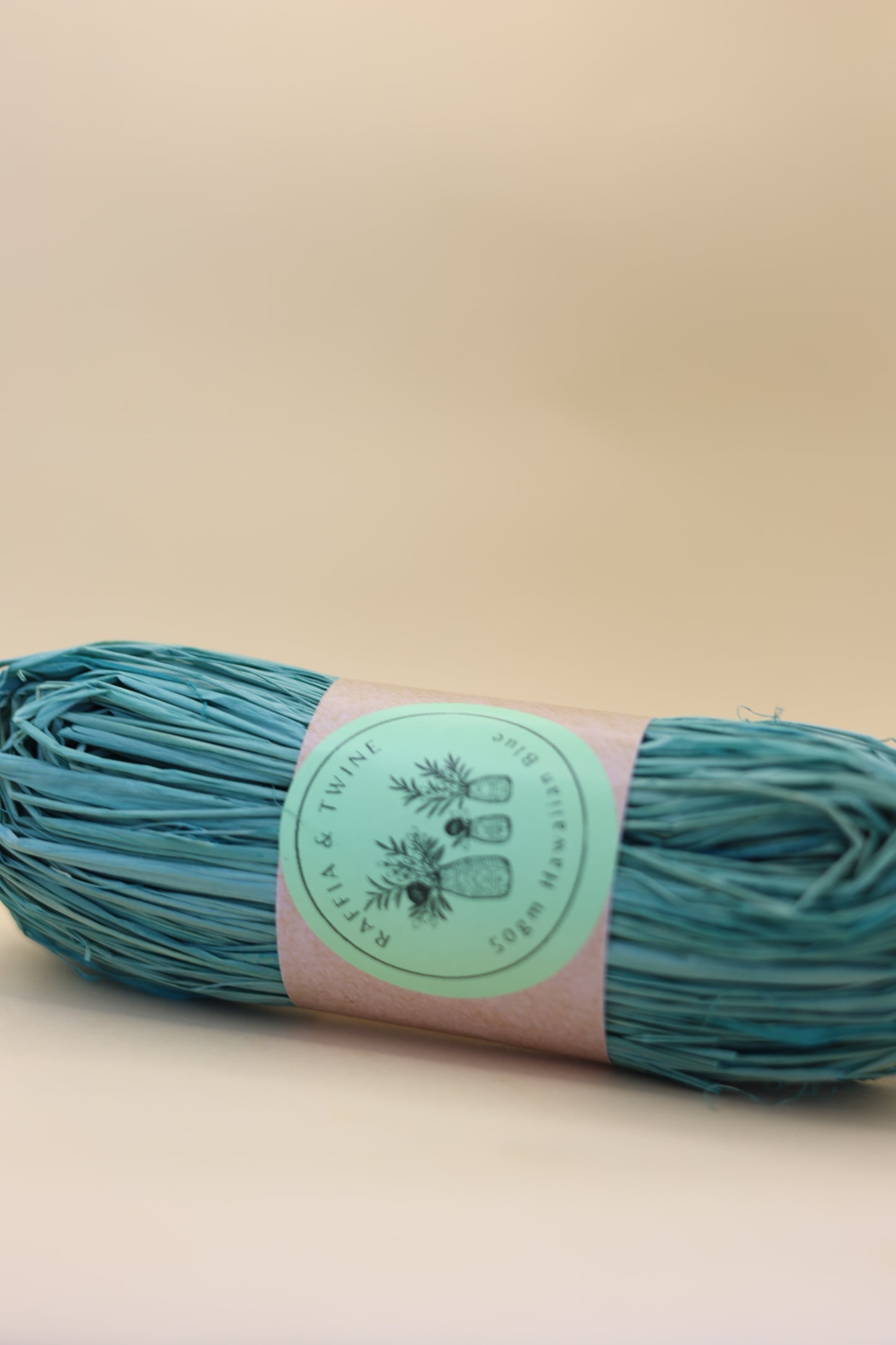 Hawaiian Blue Raffia – Raffia & Twine